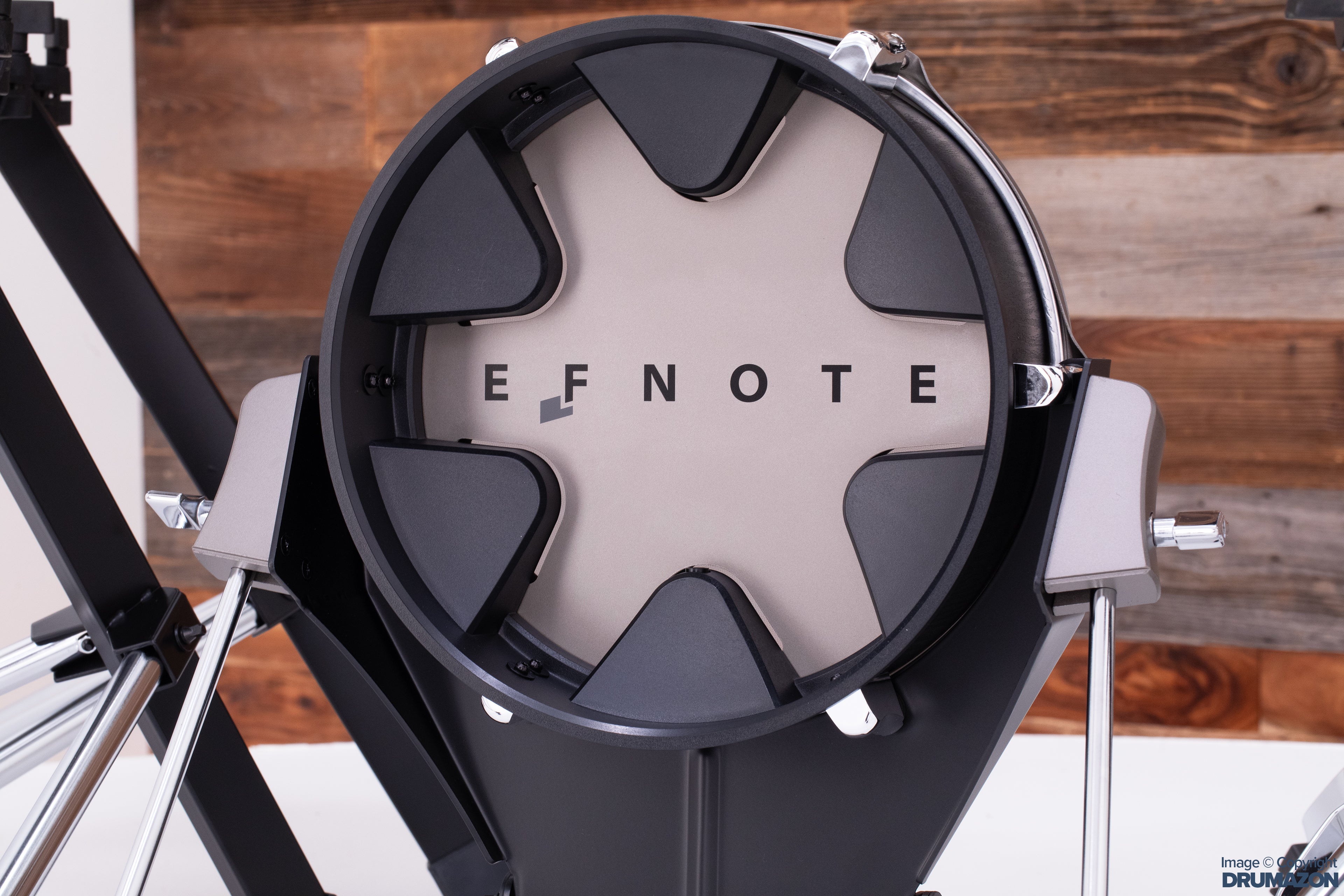 EFNOTE 3X ELECTRONIC DRUM KIT, BLACK OAK-ISH – Drumazon