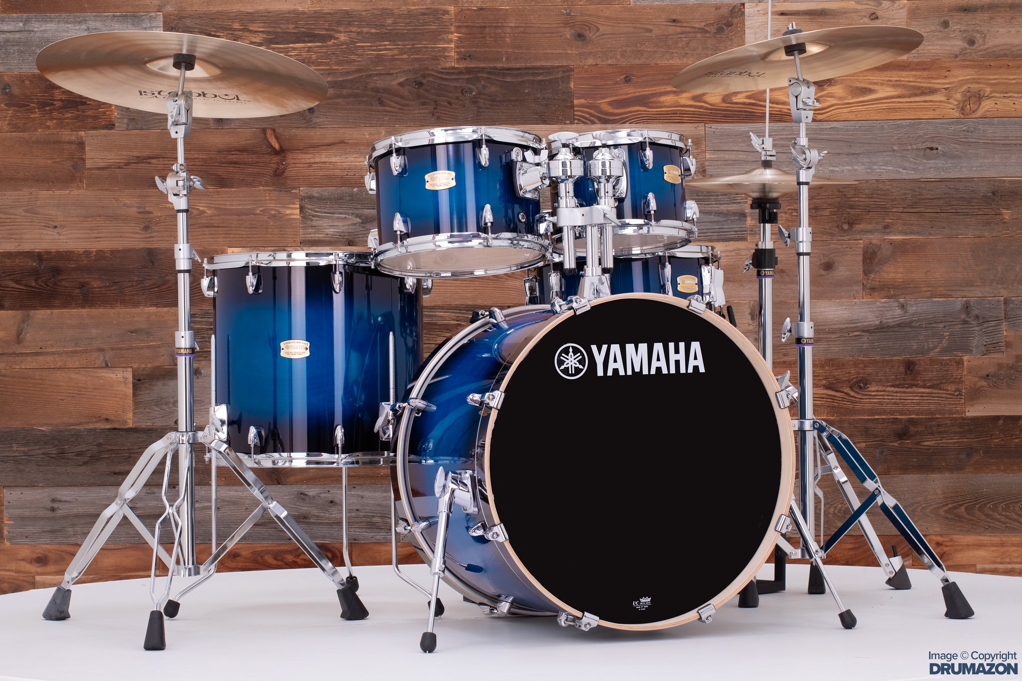 Yamaha Drums Blue Yamaha RDP2F5 5 Peças | Bateria | Salão Musical